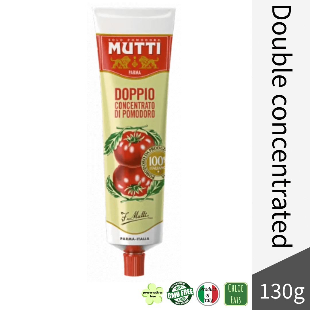 Mutti double concentrated tomato paste — Chloe Eats