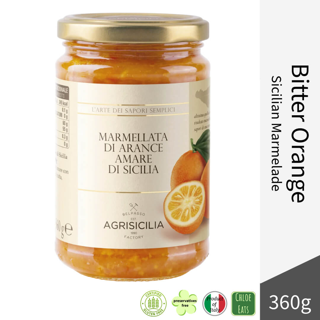 Agrisicilia Bitter Orange Marmalade Jam - Chloe Eats Singapore